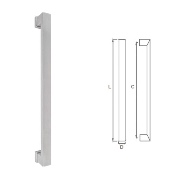 Pull Handles & Flush Pull Handles – Ironmongery Warehouse Africa